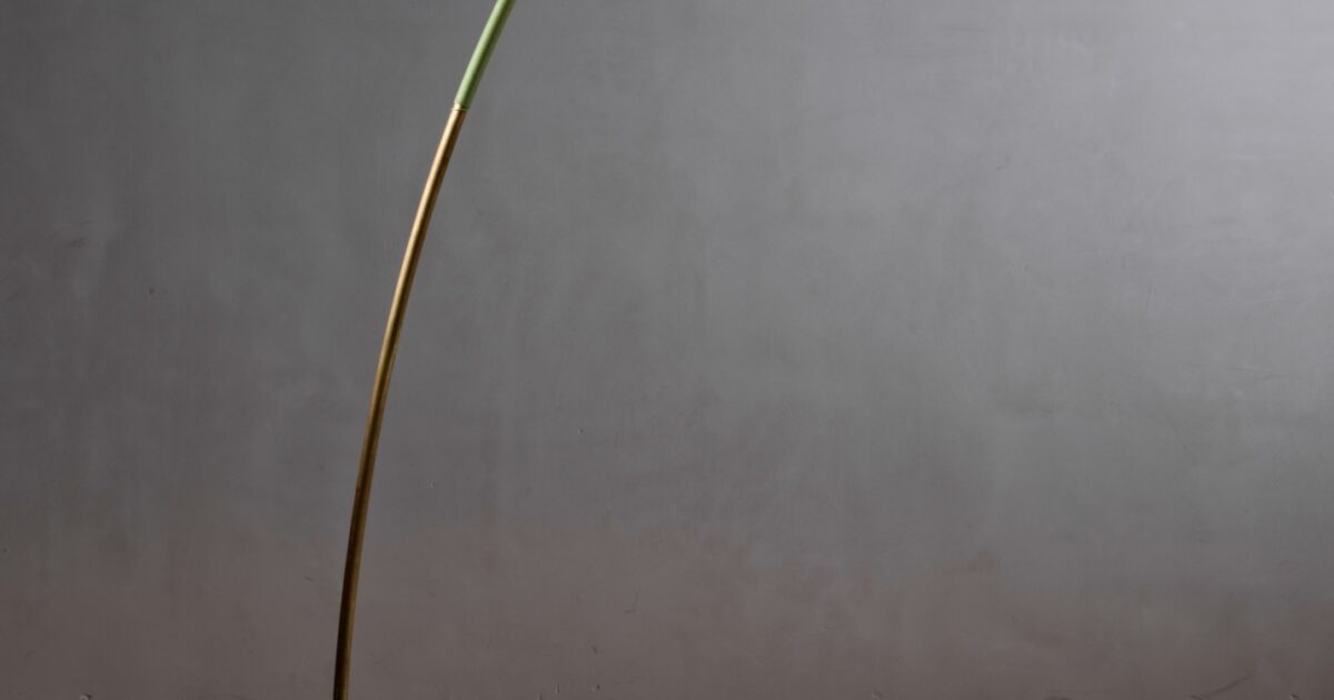 Rupert Nikoll cast iron floor lamp | Bloomberry