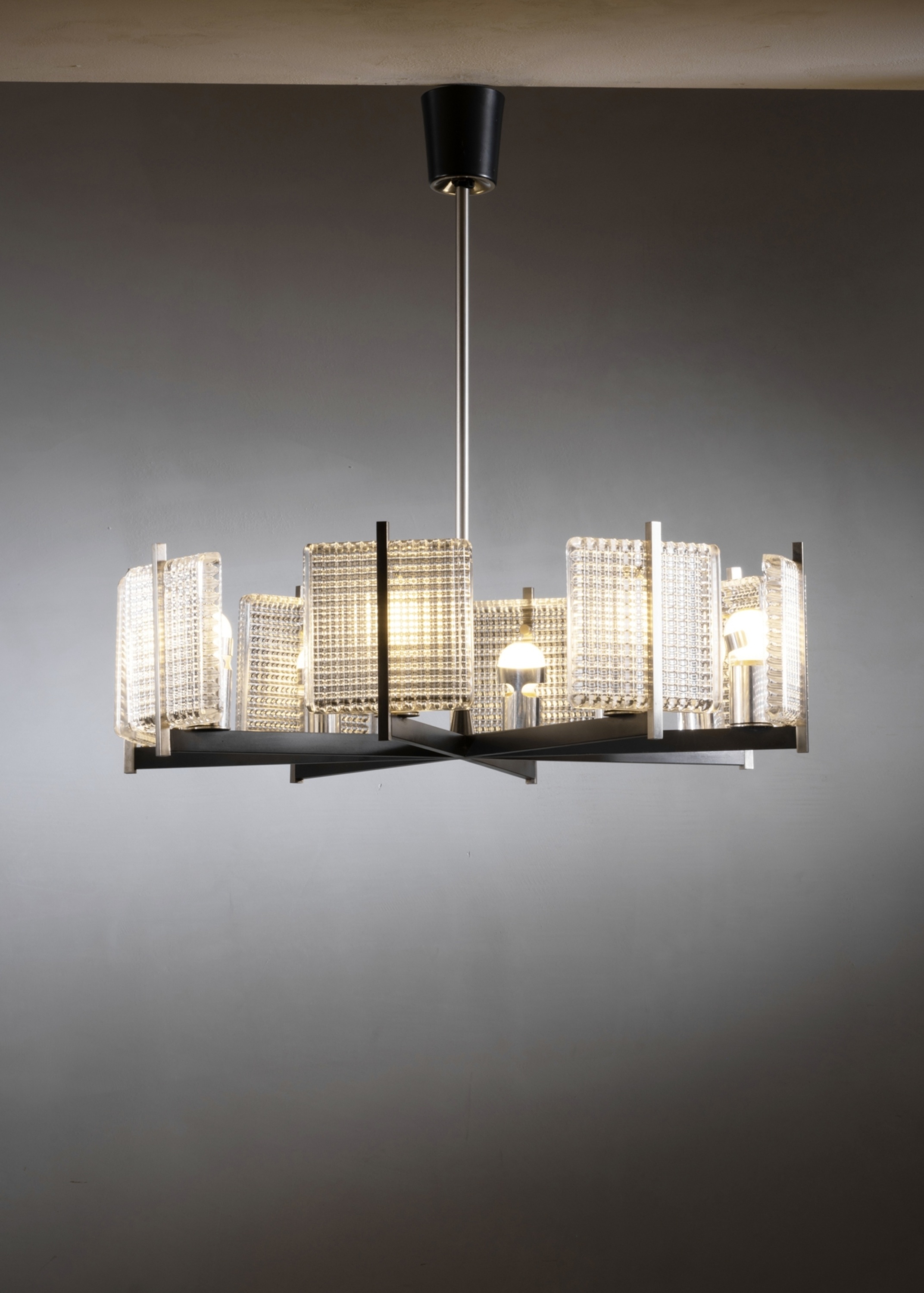 Danish Modern chandelier | Bloomberry